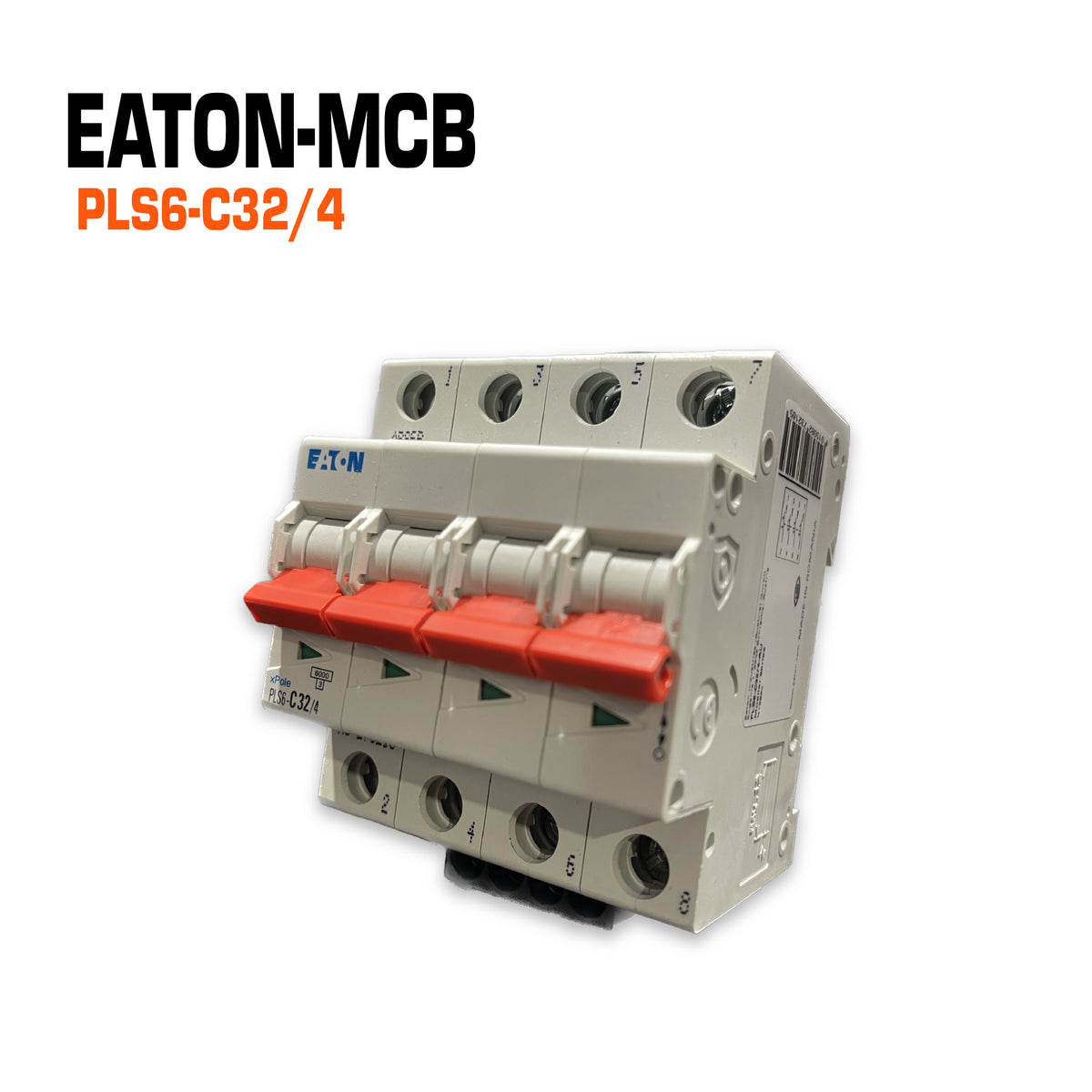 Eaton 32 Amp Circuit Breaker 4p 6ka Mcb C Curve Eventpower Equipment