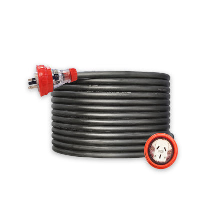 Flat Pin Single Phase Extension Leads – EVENTPOWER EQUIPMENT