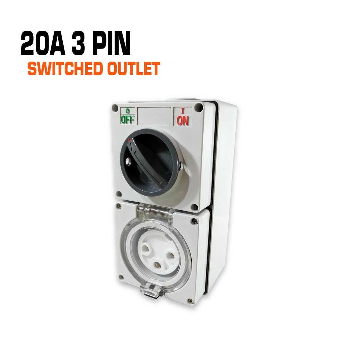 Australian 20A Switched Outlet 3 PIN – EVENTPOWER EQUIPMENT