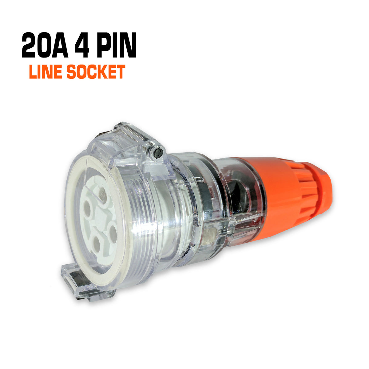 Australian 20A Three Phase Socket 4 PIN – EVENTPOWER EQUIPMENT