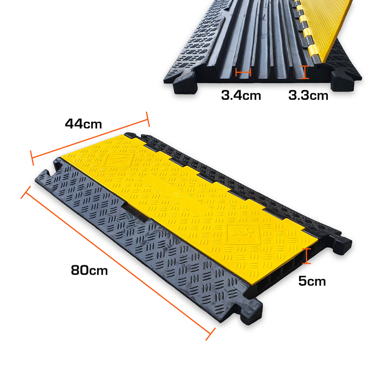 Heavy Duty Cable Guard - 5 Channel Cable Cover – EVENTPOWER EQUIPMENT