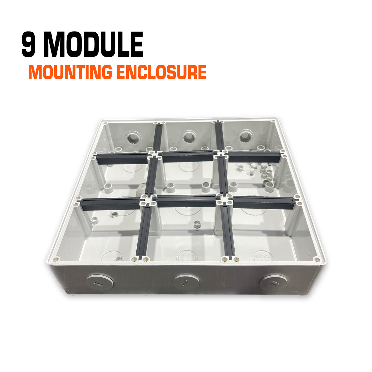 Australian 9 Gang Mounting Enclosure – EVENTPOWER EQUIPMENT