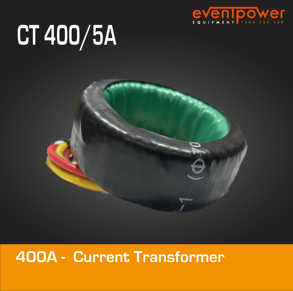Current Transformer No Split Ring 400/5A, class 0.5 for meter ...