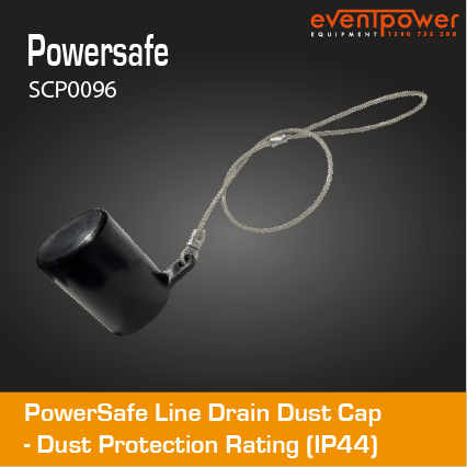 PowerSafe Line Drain Dust cap – EVENTPOWER EQUIPMENT