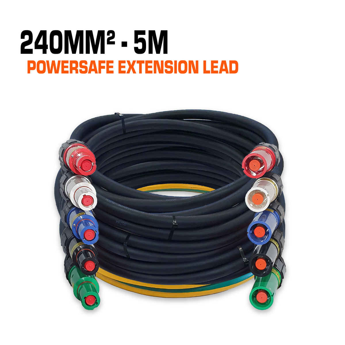 POWERLOCK POWERSAFE Cable Set 240mm² 5m – EVENTPOWER EQUIPMENT