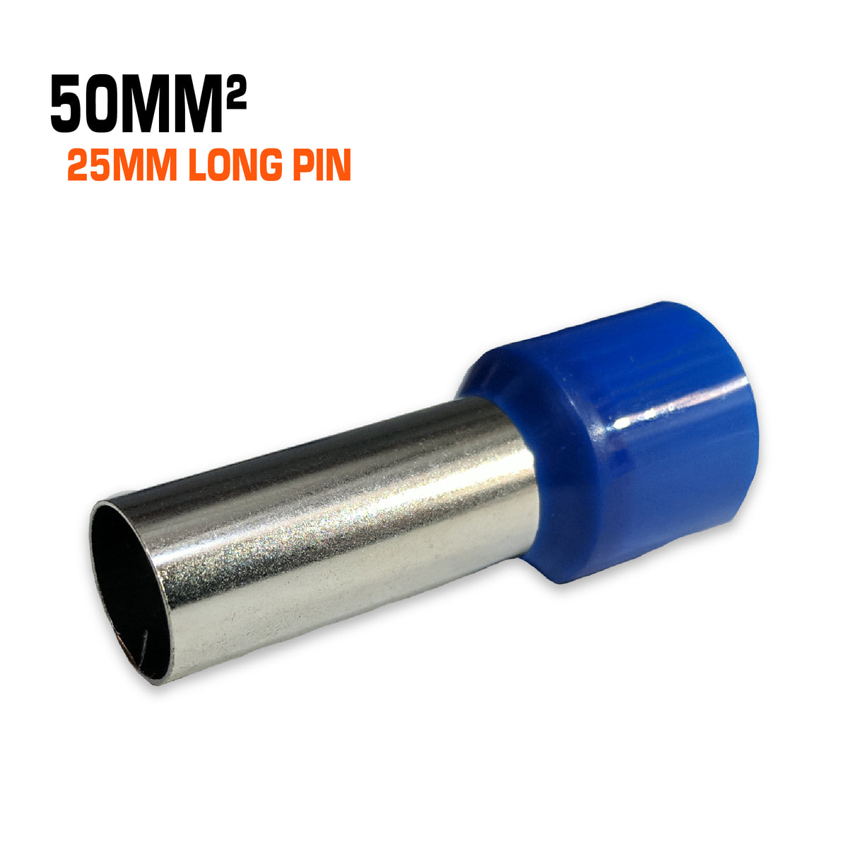 50mm² Bootlace Blue 25mm Ferrule 10pk – EVENTPOWER EQUIPMENT