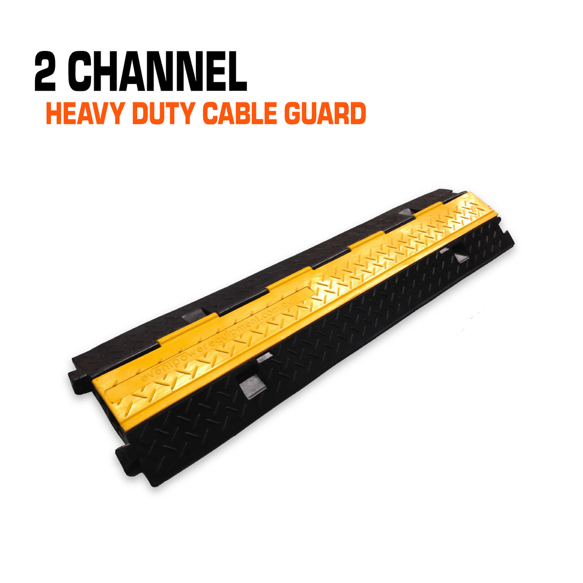 2 Channel Cable Guard – Heavy Duty Cable Cover – EVENTPOWER EQUIPMENT