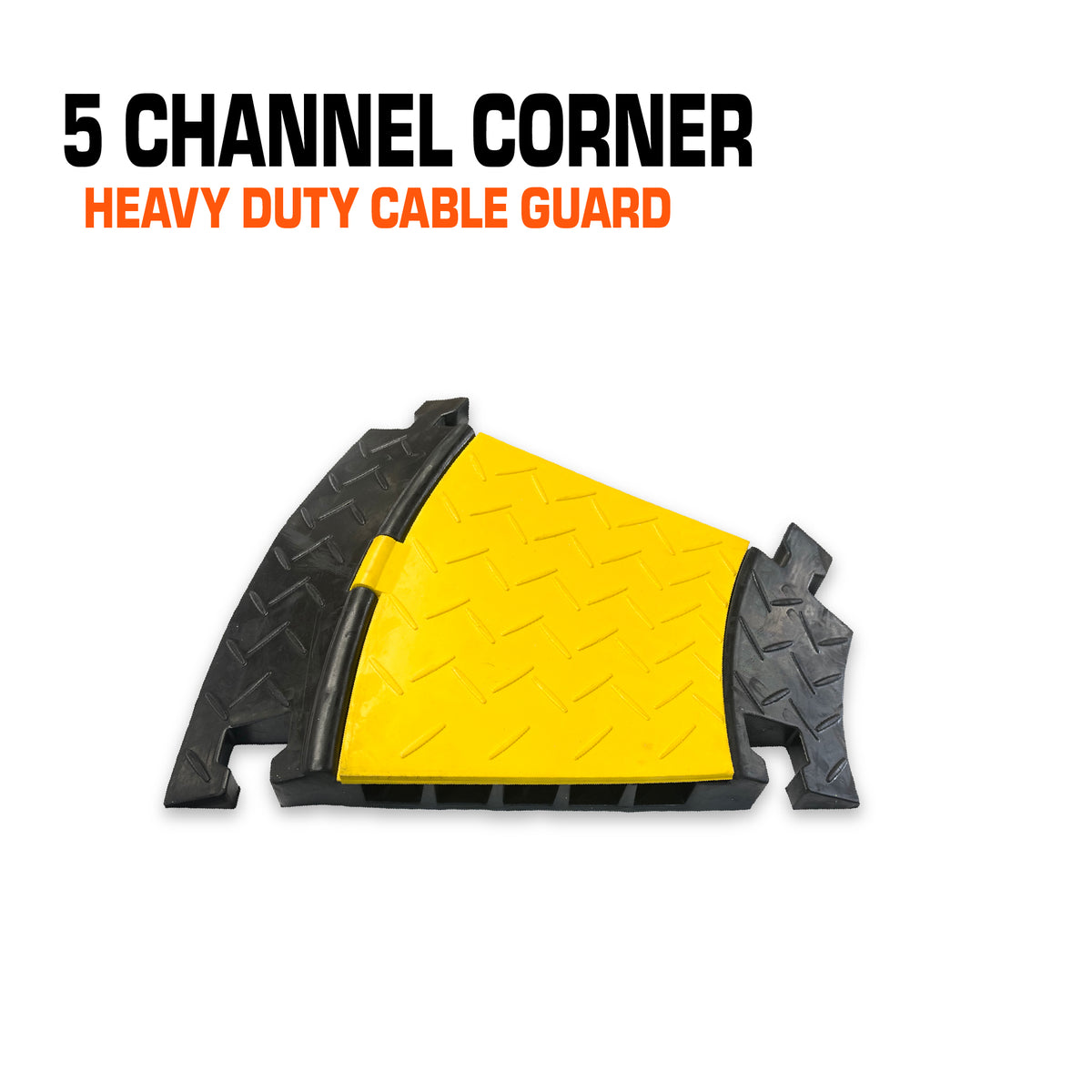 5 Channel Cable Guard Corner – Heavy Duty Cable Cover – EVENTPOWER ...