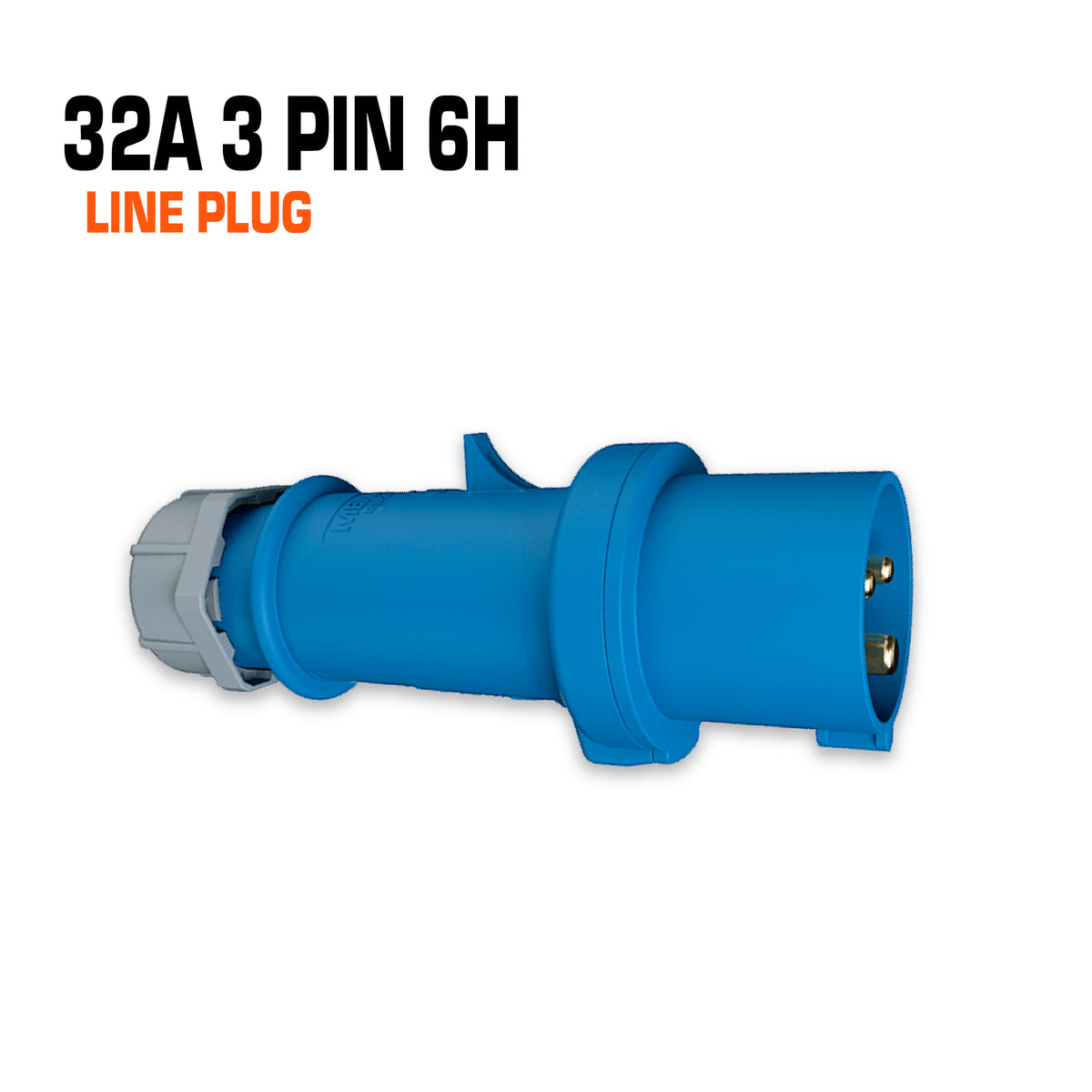 MENNEKES 32A Plug 3 PIN ProTOP IP44 – EVENTPOWER EQUIPMENT