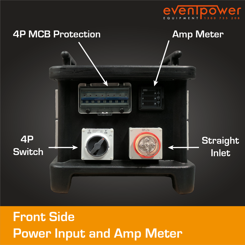 32A Compact Cube - 12x15A Outlets – EVENTPOWER EQUIPMENT