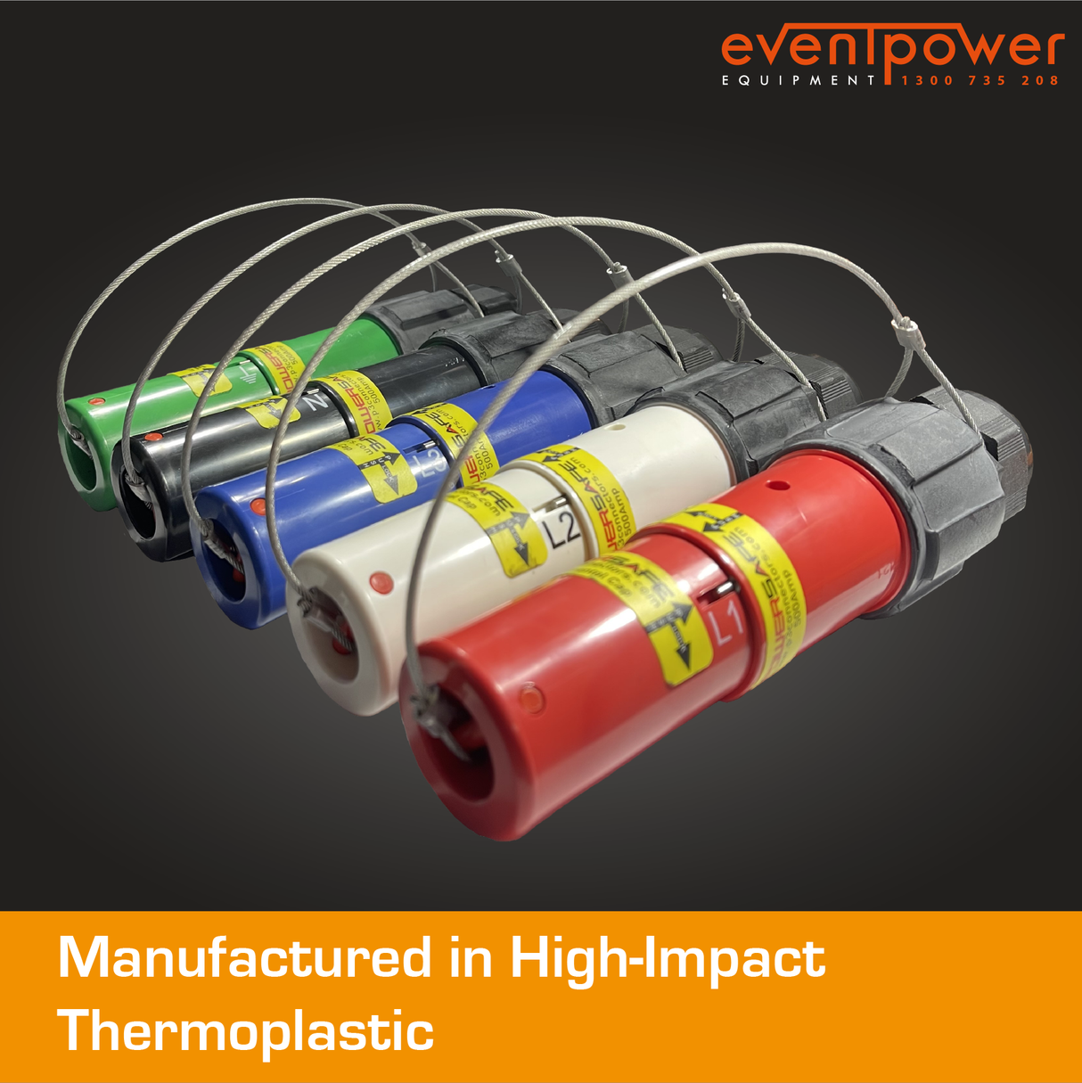 POWERSAFE Line Drain White IP67 Enviromental Cap – EVENTPOWER EQUIPMENT