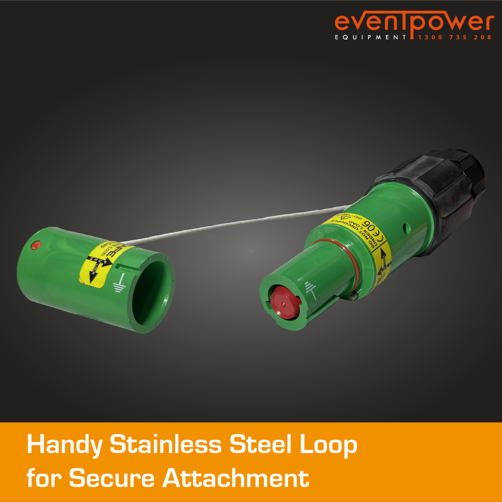 Powersafe Line Drain Green IP67 Enviromental Cap – EVENTPOWER EQUIPMENT