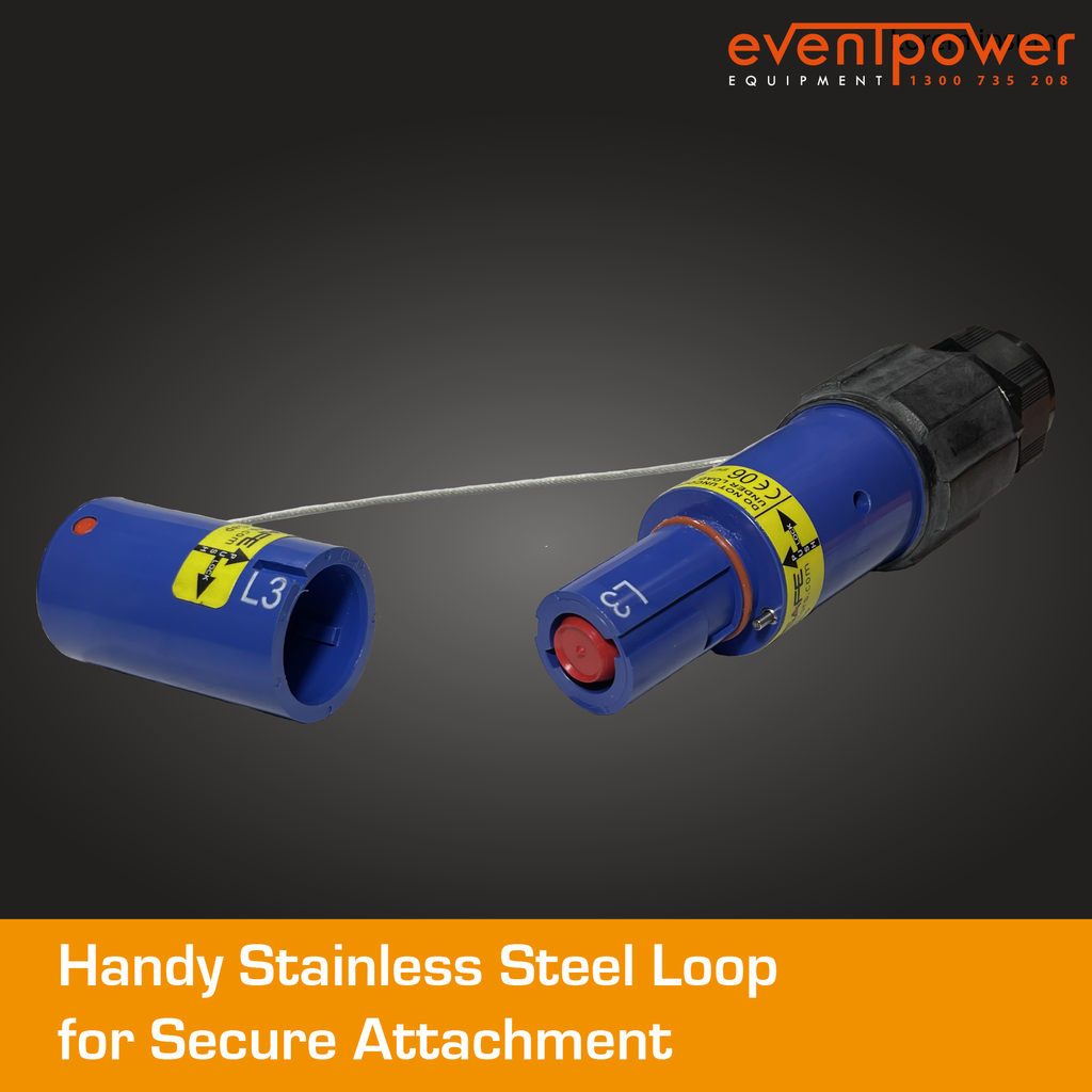 Powersafe Line Drain Blue IP67 Enviromental Cap – EVENTPOWER EQUIPMENT