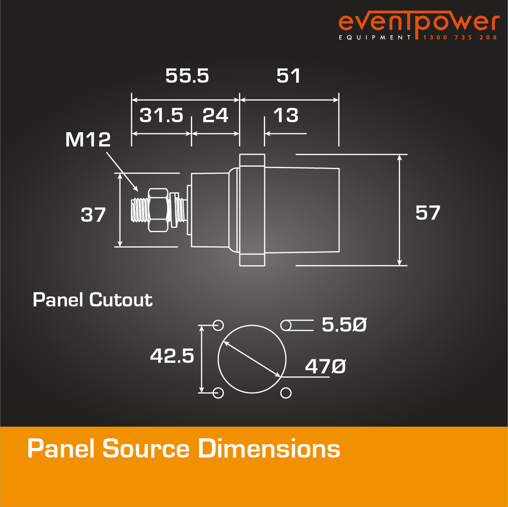 PowerSafe Panel Source 500A Red – EVENTPOWER EQUIPMENT