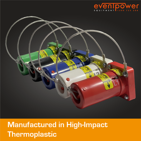 Powersafe Panel Drain Black IP67 Environmental Cap – EVENTPOWER EQUIPMENT