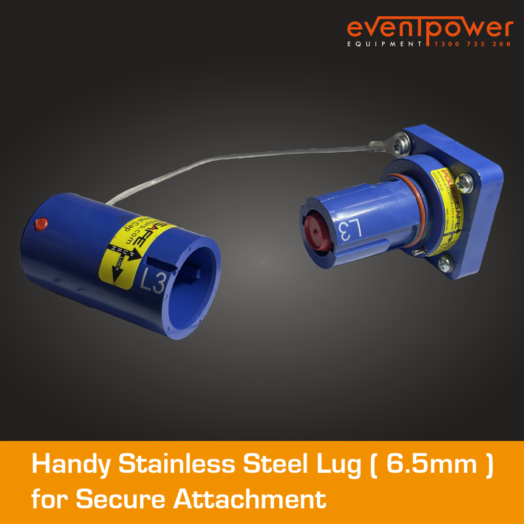 Powersafe Panel Drain Blue IP67 Environmental Cap – EVENTPOWER EQUIPMENT