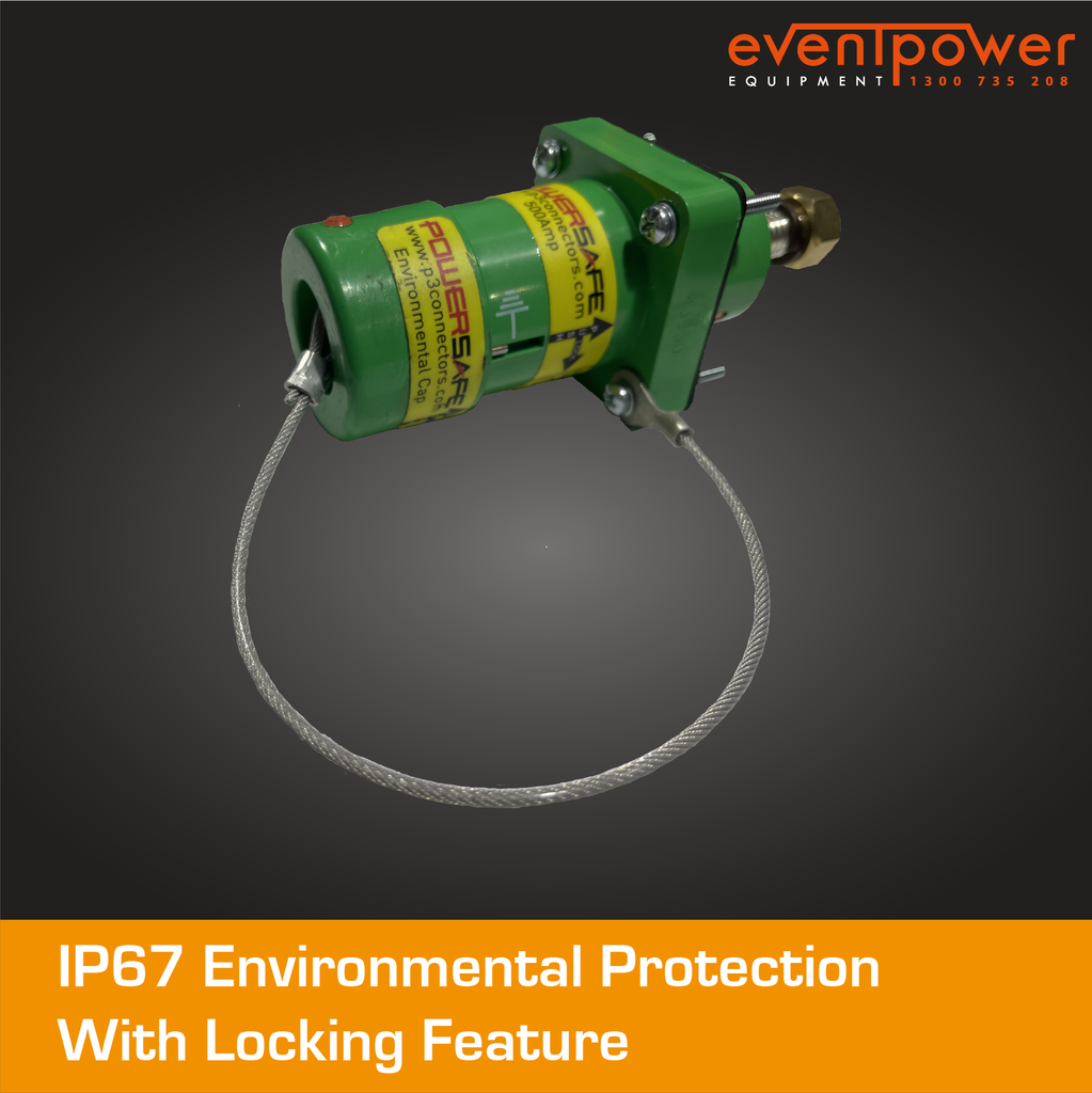 Powersafe Panel Source Green IP67 Environmental Cap – EVENTPOWER EQUIPMENT